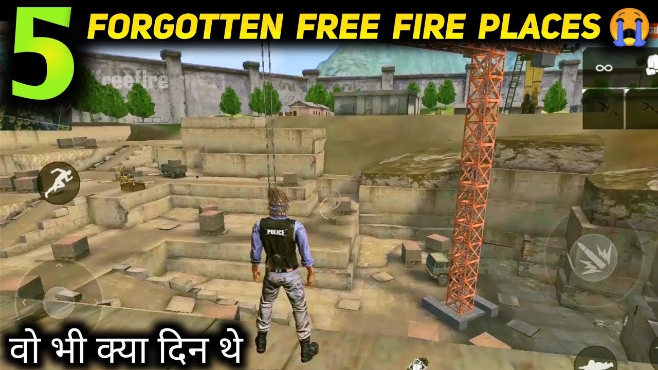 5 Old And Forgotten Places Of Free Fire😭 Only Old Players Know - Garena ...