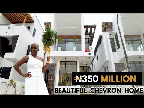 Touring A Luxury 5 Bedroom Chevron Home - YouTube