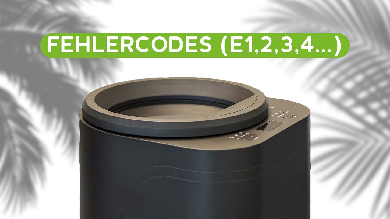 Was bedeutet ein E01, E02, E03, E04 und E05 Fehler? - YouTube