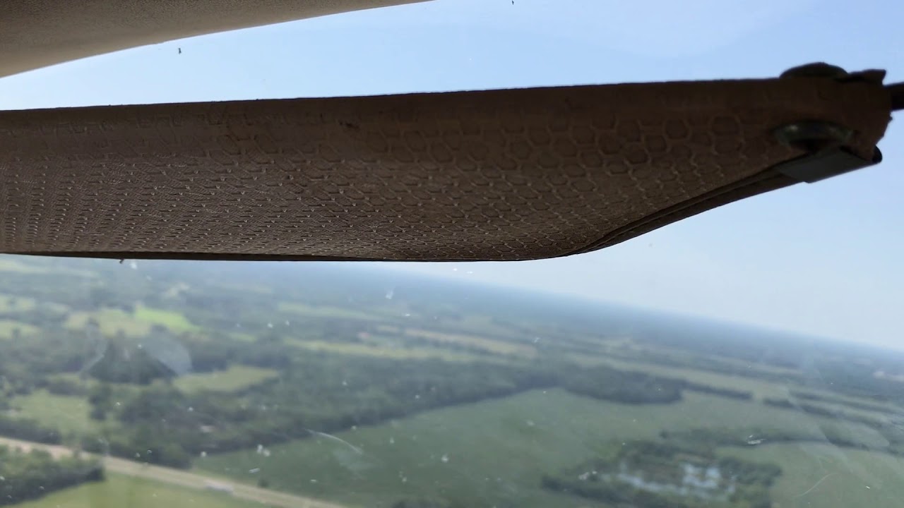 PA 23 Piper Aztec flight GA04 KMGM - YouTube