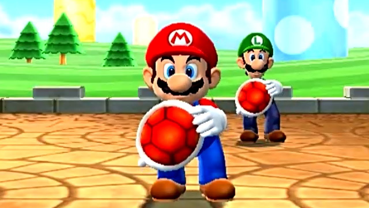 Mario Party 9 Goomba Bowling Mario vs Luigi - YouTube