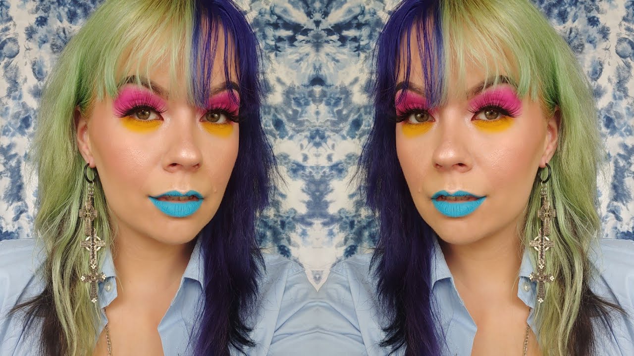 (Kinda Late) Pan Pride Makeup Tutorial - YouTube