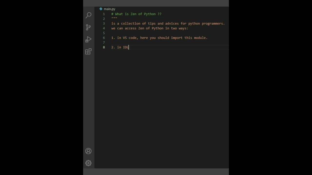 Python for beginners, Zen of Python | The philosophy behind clean code!#coding - YouTube