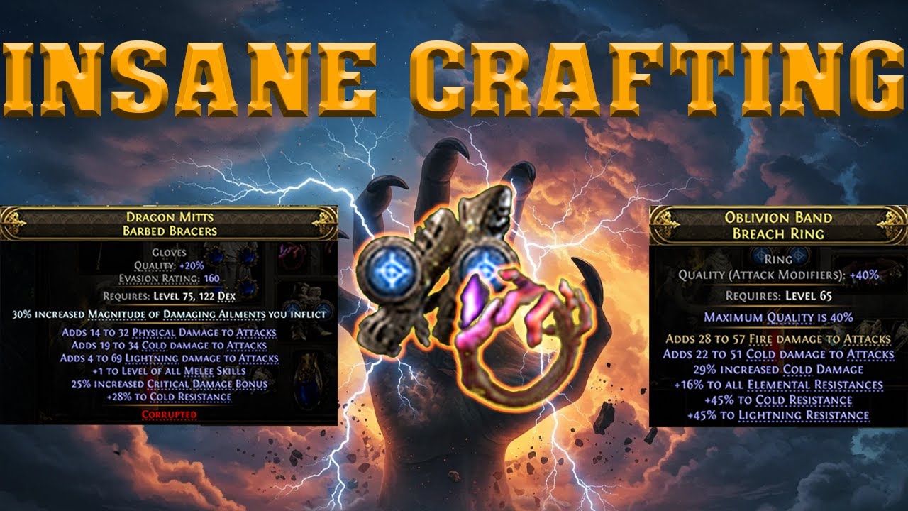 Crafting INSANE Items | PoE2 - YouTube