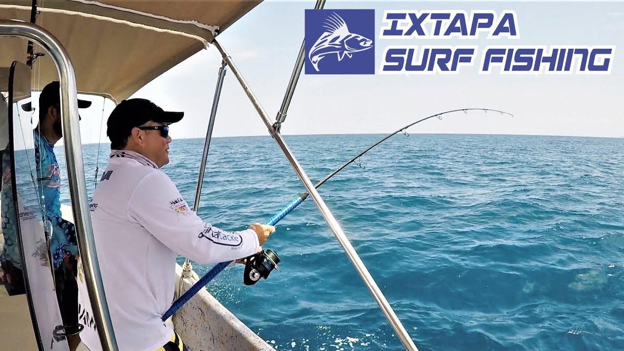 Pescando barriletes a spinning, lancha Wahoo Marina Ixtapa - YouTube