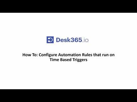 How To: Configure Automation Rules that run on Time Based Triggers ...