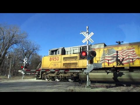 UP 8905 South URPVV Filmed At North Kasper Siding Elephant Style Consist (11-17-2023) - YouTube