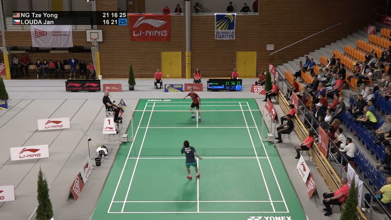 Match point - Ng Tze Yong vs Jan Louda - MS, Final - Czech Open 2021 ...