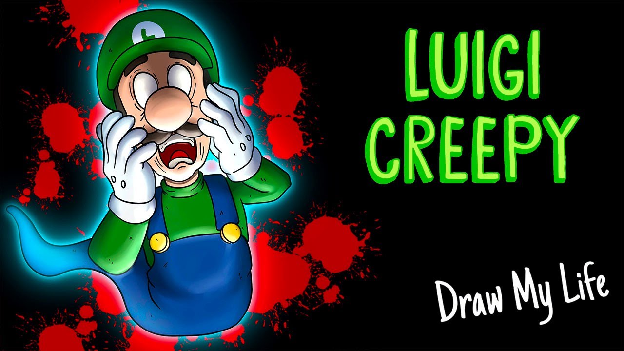 SUPER SMASH 64: DEAD LUIGI | Draw My Life Creepypasta - YouTube