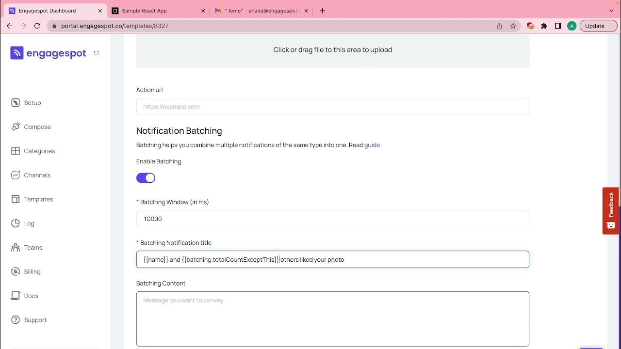 How to Batch Notifications using Engagespot - YouTube