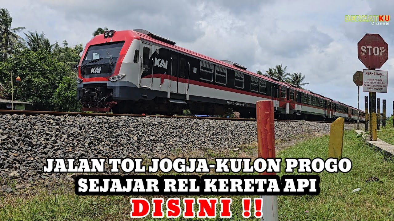 PENELUSURAN TRASE JALAN TOL JOGJA-KULON PROGO YANG BERHIMPITAN REL KA ...