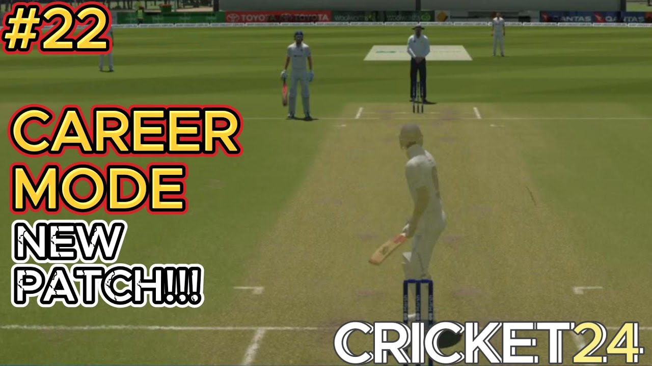 Cricket 24 Career mode - New patch is amazing!! - YouTube