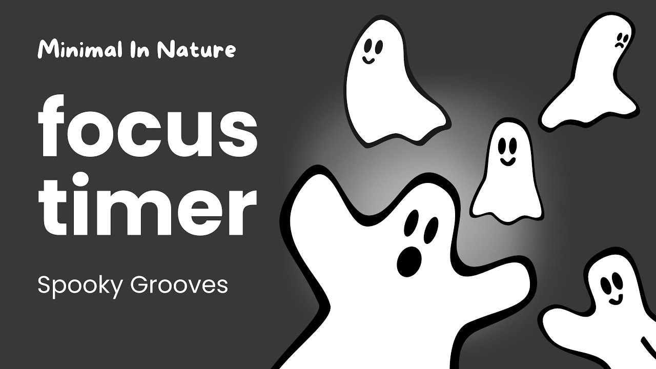 Halloween Timer - Spooky Cute Ghost - Countdown - Halloween Lofi - ADHD ...