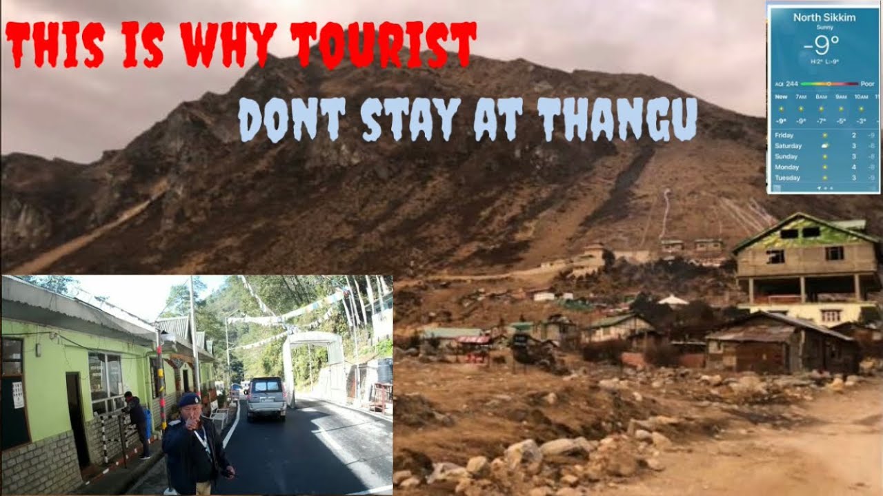 Thangu Valley || A valley with extreme weather and breathtaking view ...