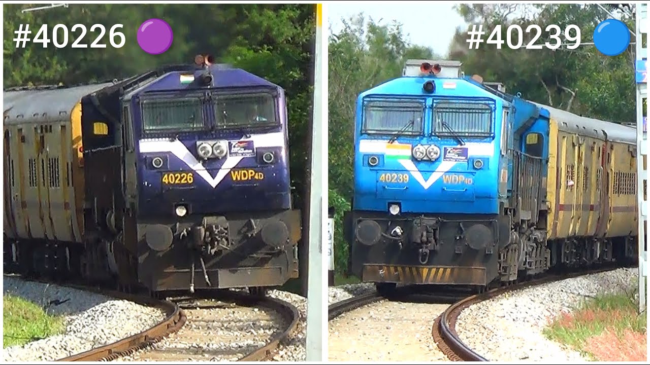 KRISHNARAJAPURAM (KJM) BLEED BLUES | WDP-4D Edition | Police-Bus VS ...