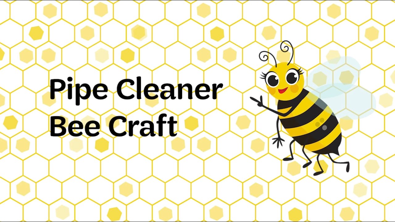 Pipe Cleaner Bee Craft at Joan Currie blog