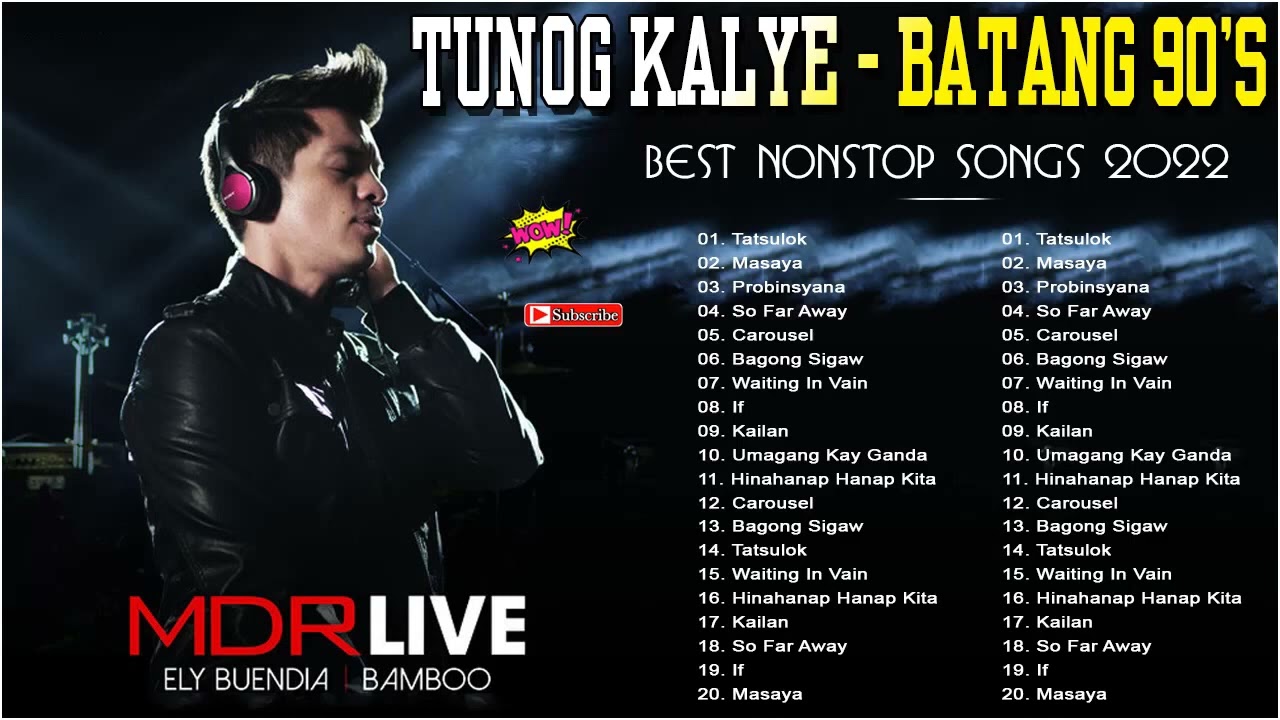 Bamboo With Rock Playlist Tagalog Songs 2022 - Best OPM Nonstop Songs ...