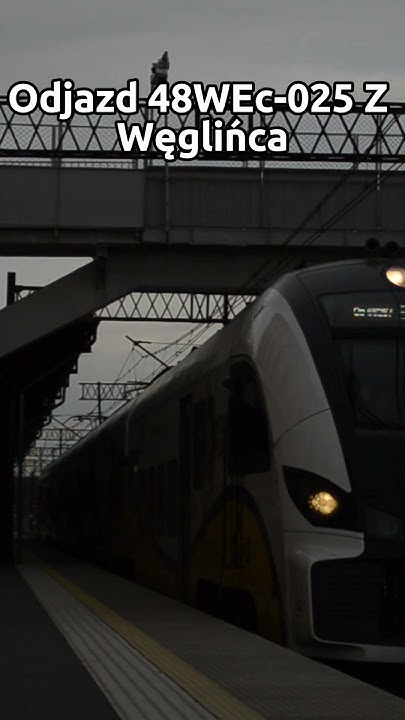 Odjazd 48WEc-025 Z Węglińca #shorts #pkp #train #trainspotting #kolej - YouTube