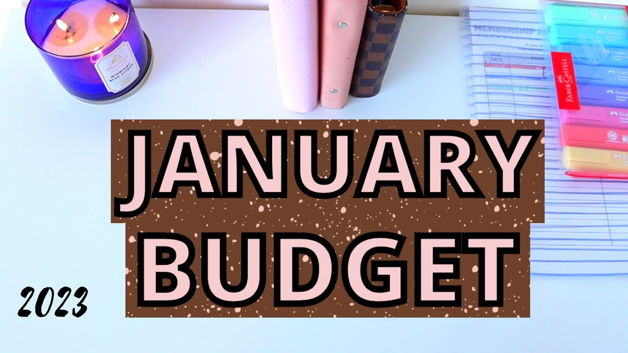 JANUARY 2023 BUDGET WITH ME HOW TO BUDGET PAYCHECK TO PAYCHECK JANUARY 2023 BUDGET WITH ME HOW TO BUDGET PAYCHECK TO PAYCHECK