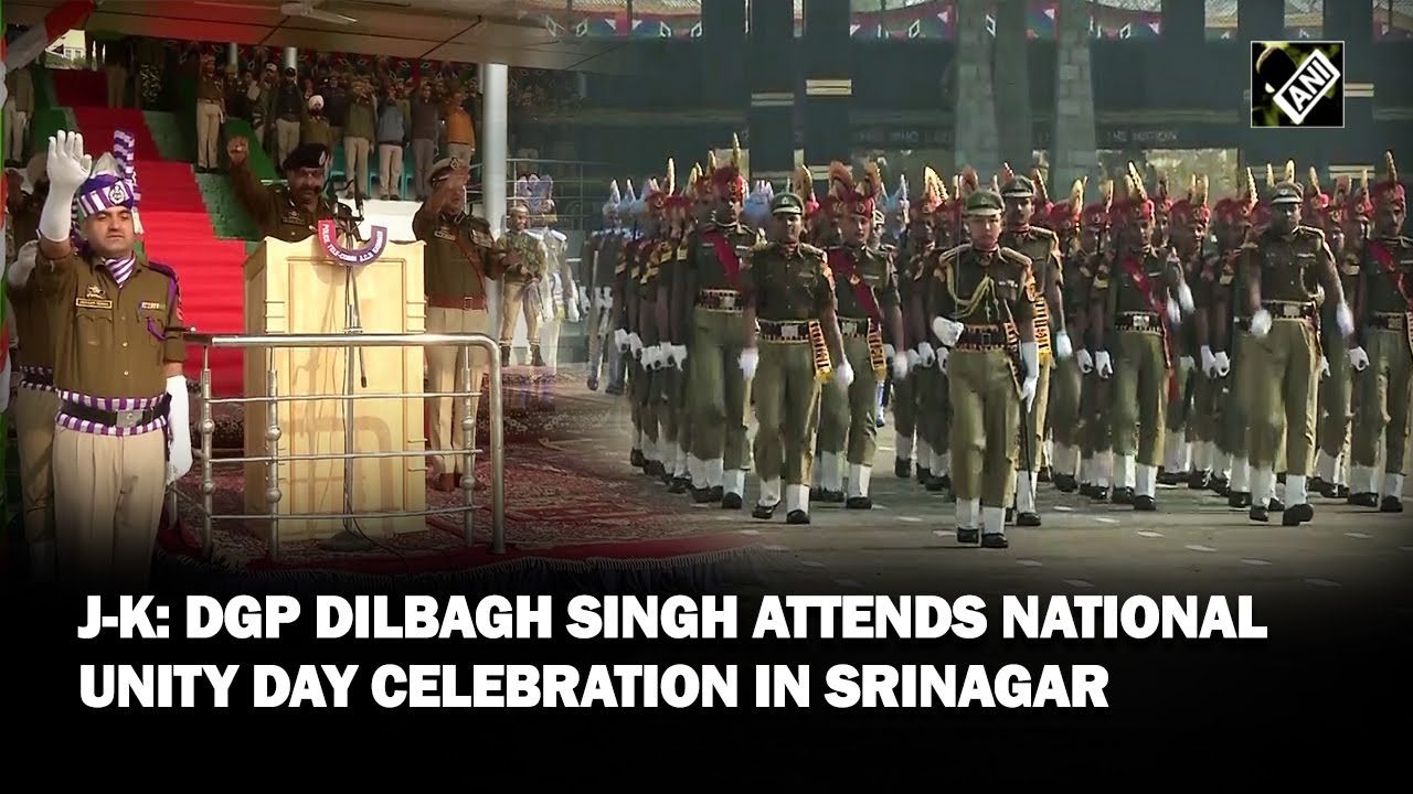 J-K: DGP Dilbagh Singh attends National Unity Day celebration in ...