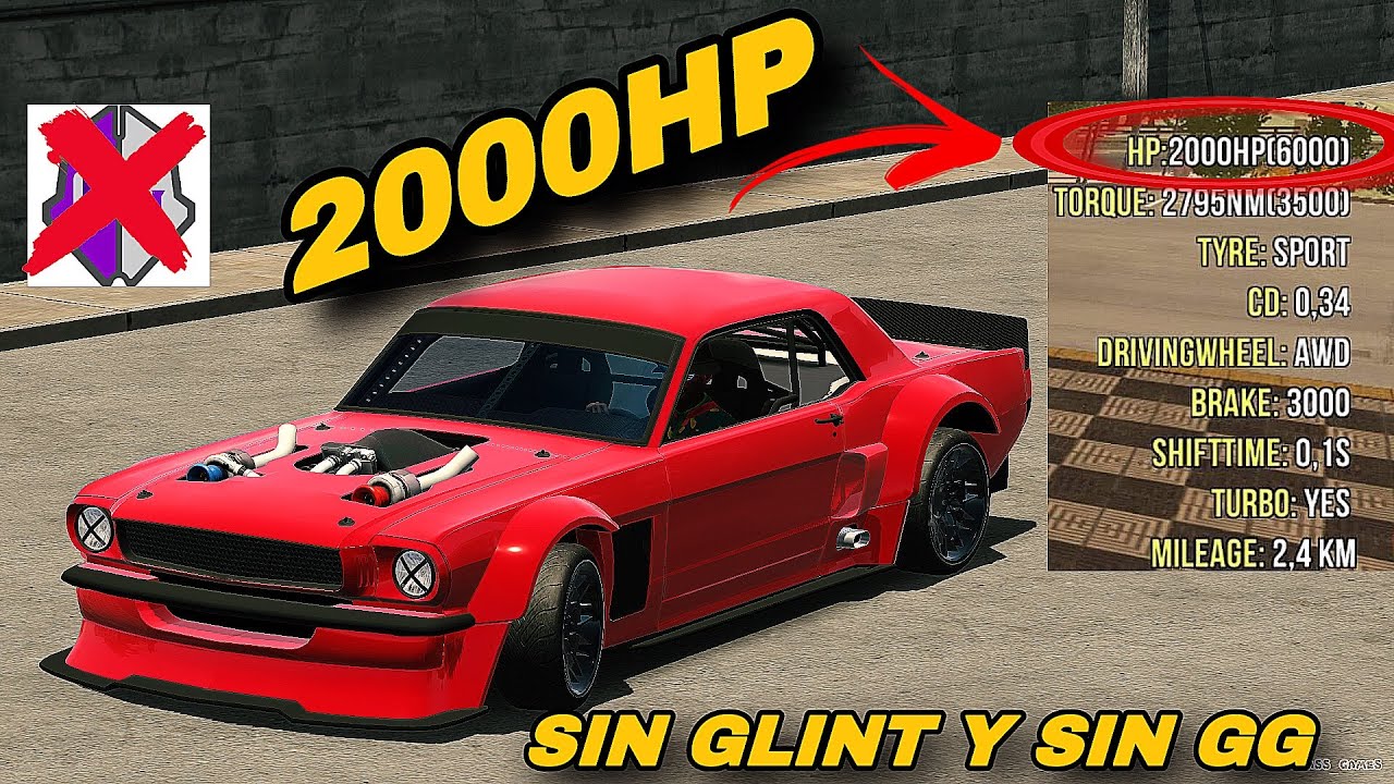 Cómo Tener 2000hp Sin Glint Y Sin GG En car parkings |fácil y sencillo ...