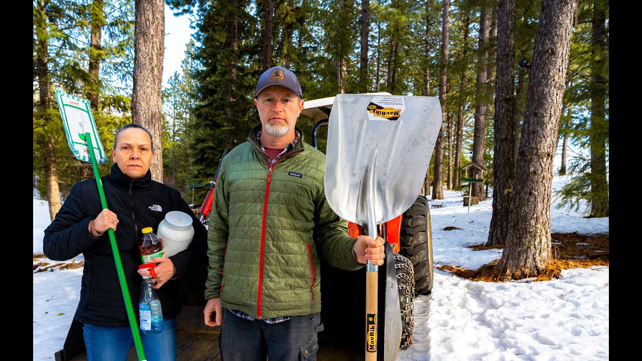 LIVING OUR DREAM | Settling into Mountain Cabin Living - YouTube