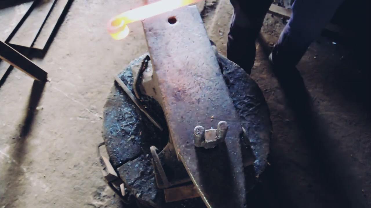 Универсальное кольцо для мангала под казан - YouTube