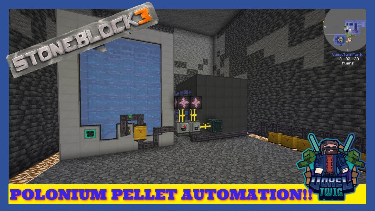 FTB StoneBlock 3 | Ep 29 | Fission Reactor and Polonium Pellet ...