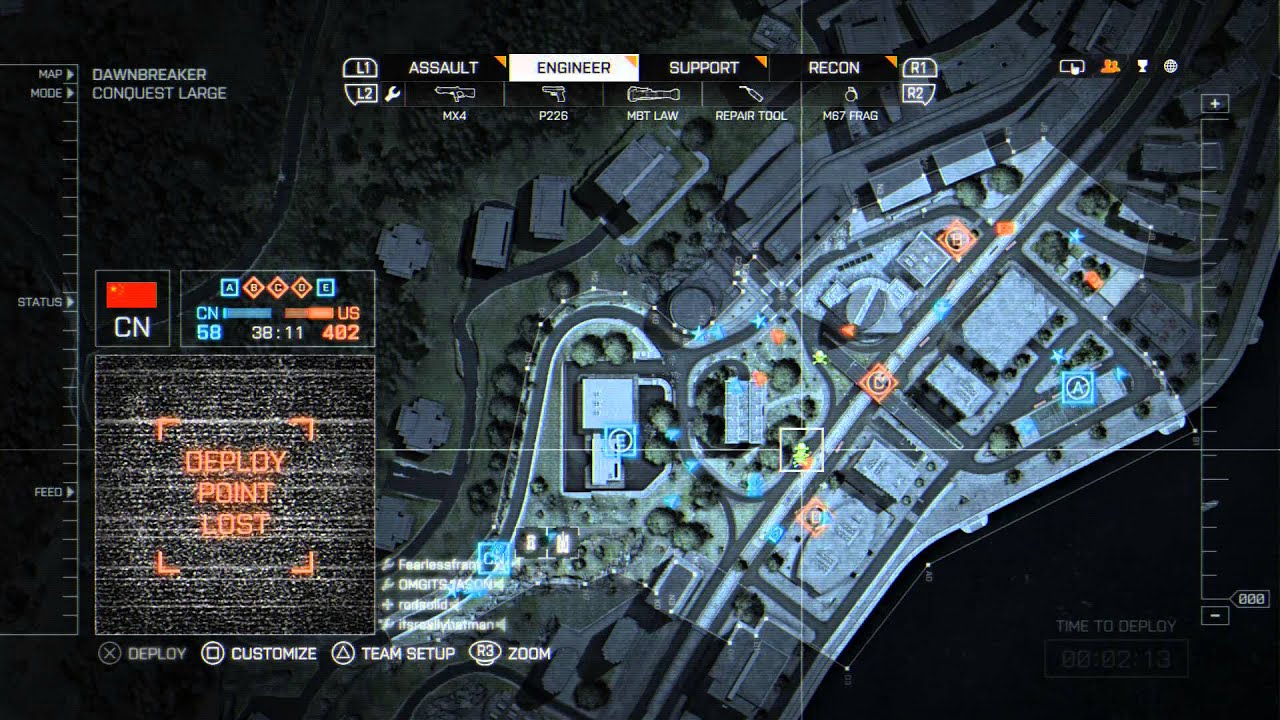 Battlefield 4 Conquest Maps