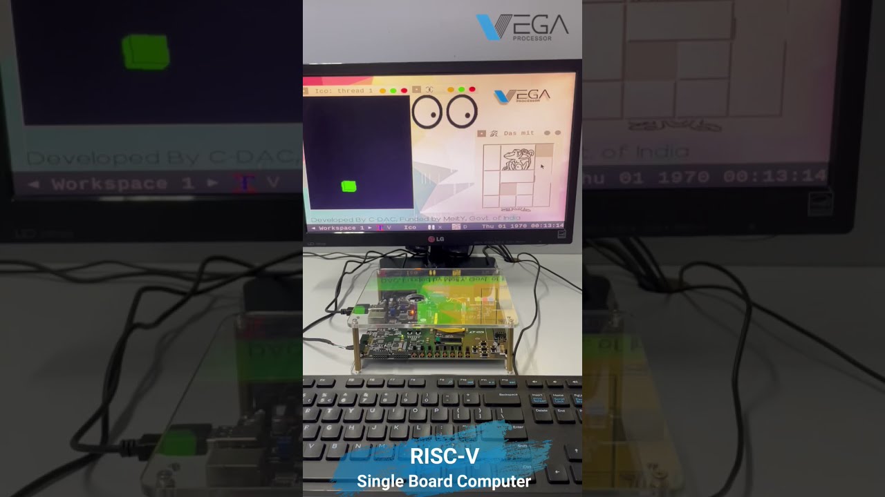 VEGA Processor : RISC-V Single board computer #Shorts - YouTube
