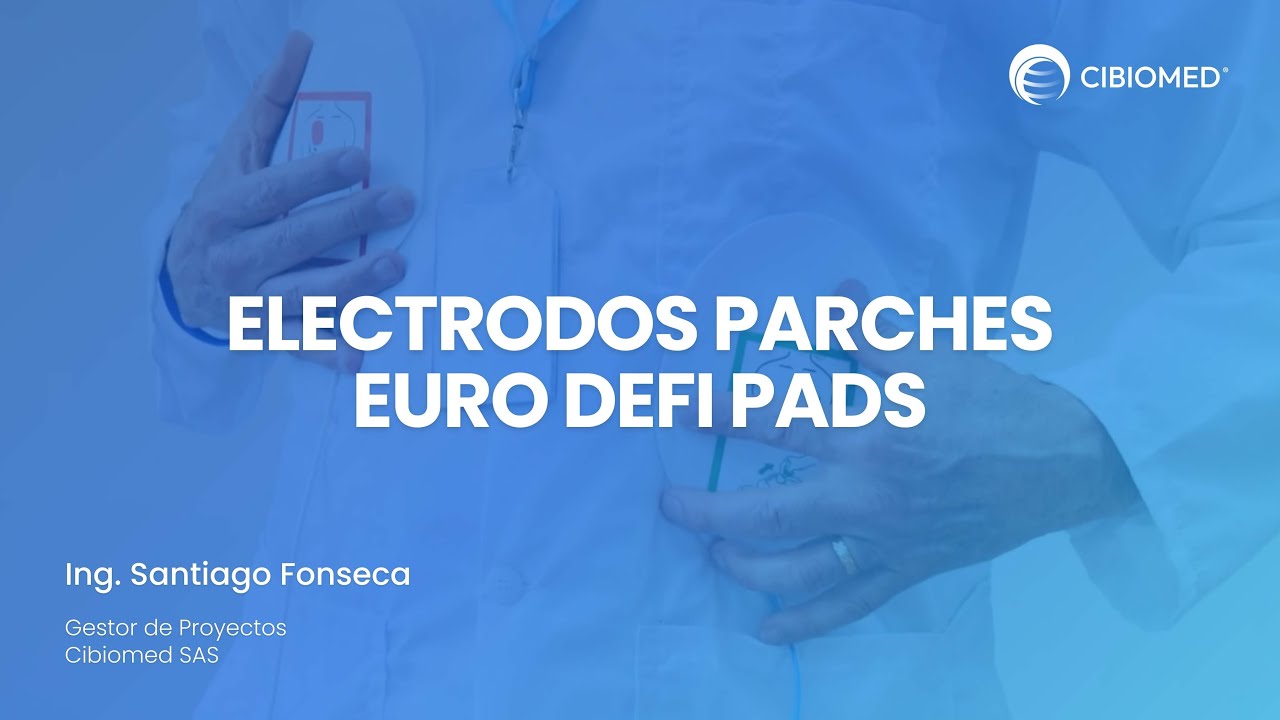 Electrodos parches Euro Defi Pads - YouTube