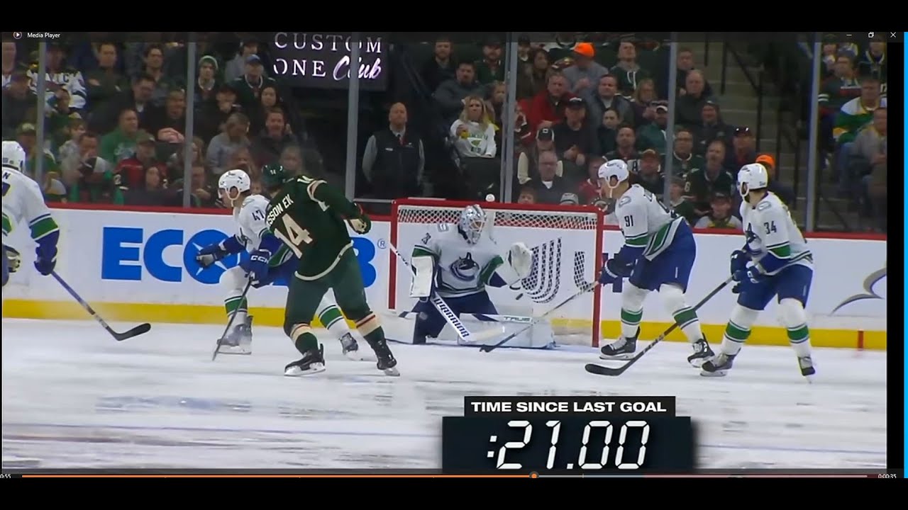 Minnesota Wild scored an amazing six goals in 5 mins 45 secs | Canucks ...