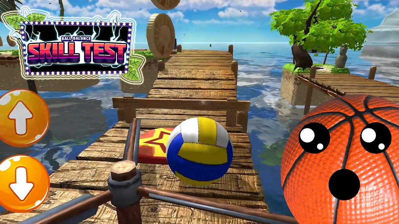 Ball balance Skill Test - Passing the eleventh level - YouTube