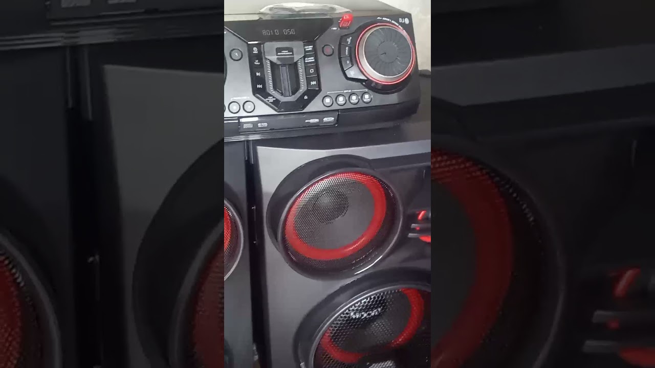 LG xboom Cl 98 tocando - YouTube