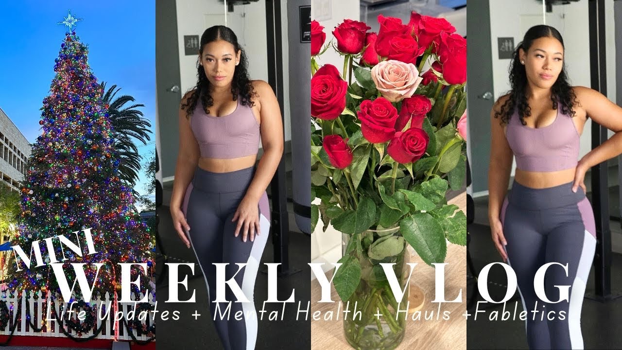 MINI WEEKLY VLOG | Living in LA | Fabletics + Lots of Hauls | Mental ...