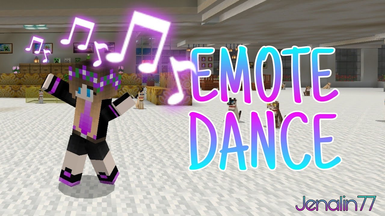 MINECRAFT 1.16.220 EMOTE DANCE - YouTube