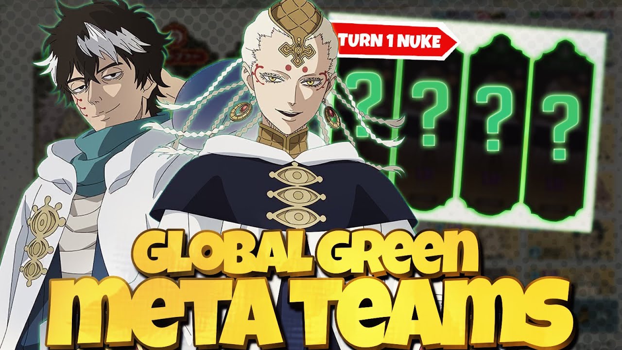 GREEN META TEAM COMPS & GLOBAL PVP TURN 1 NUKE TEAM (GREAT FOR DEF ...
