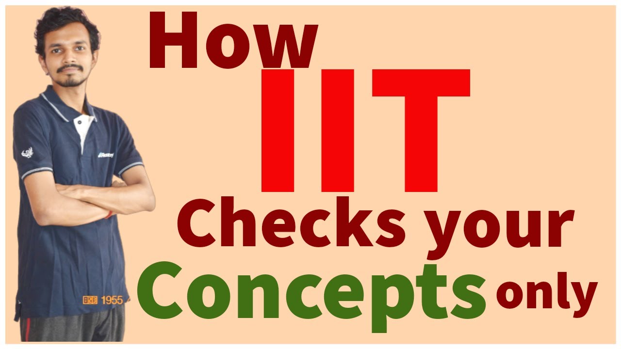 IIT JEE 2010 Question || This is how IIT checks your Basic Concepts ...