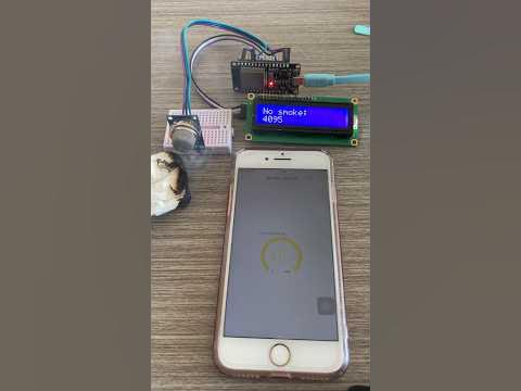 Smoke Detector With ESP32 using Blynk IoT #blynkiot #electronics # ...