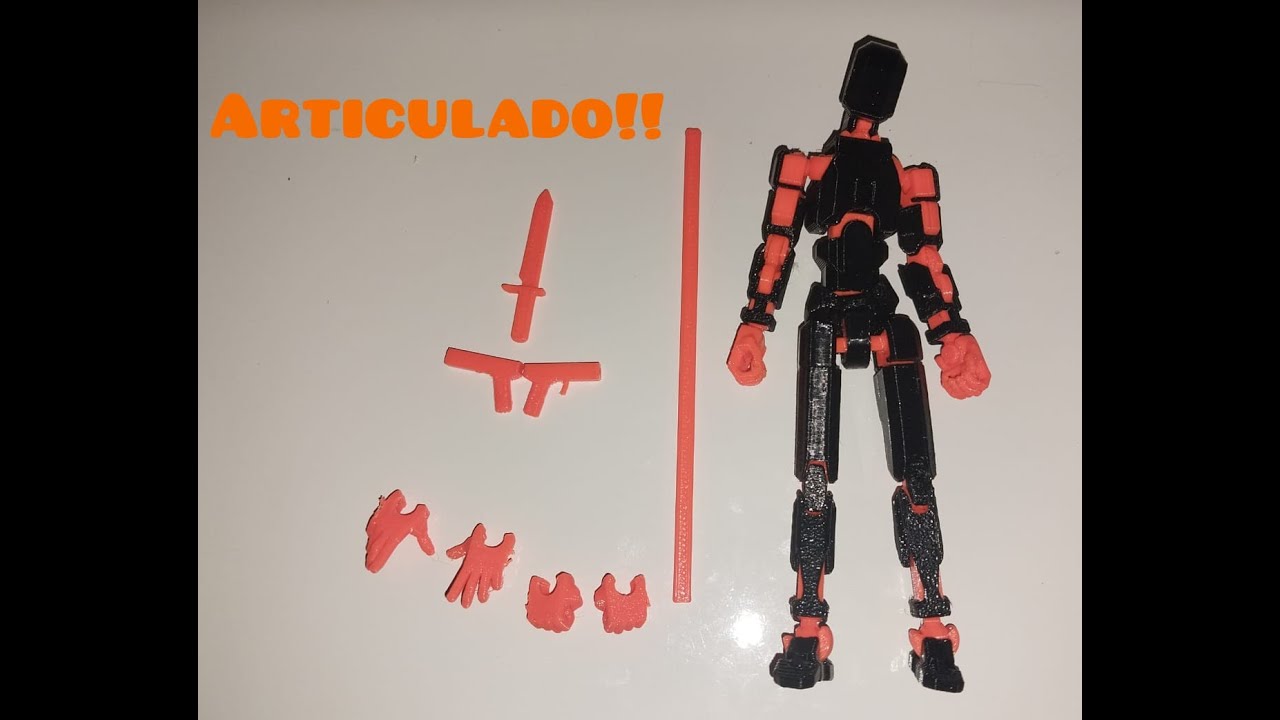 (unboxing)boneco articulado#bonecos - YouTube
