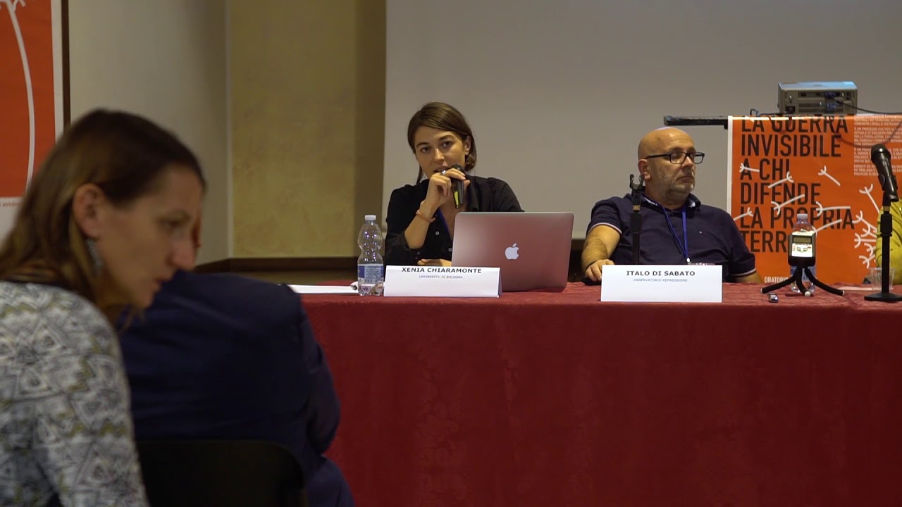 Xenia Chiaramonte - Restringimento degli spazi per i movimenti ...