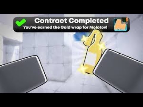 Getting gold molotov in roblox rivals - YouTube
