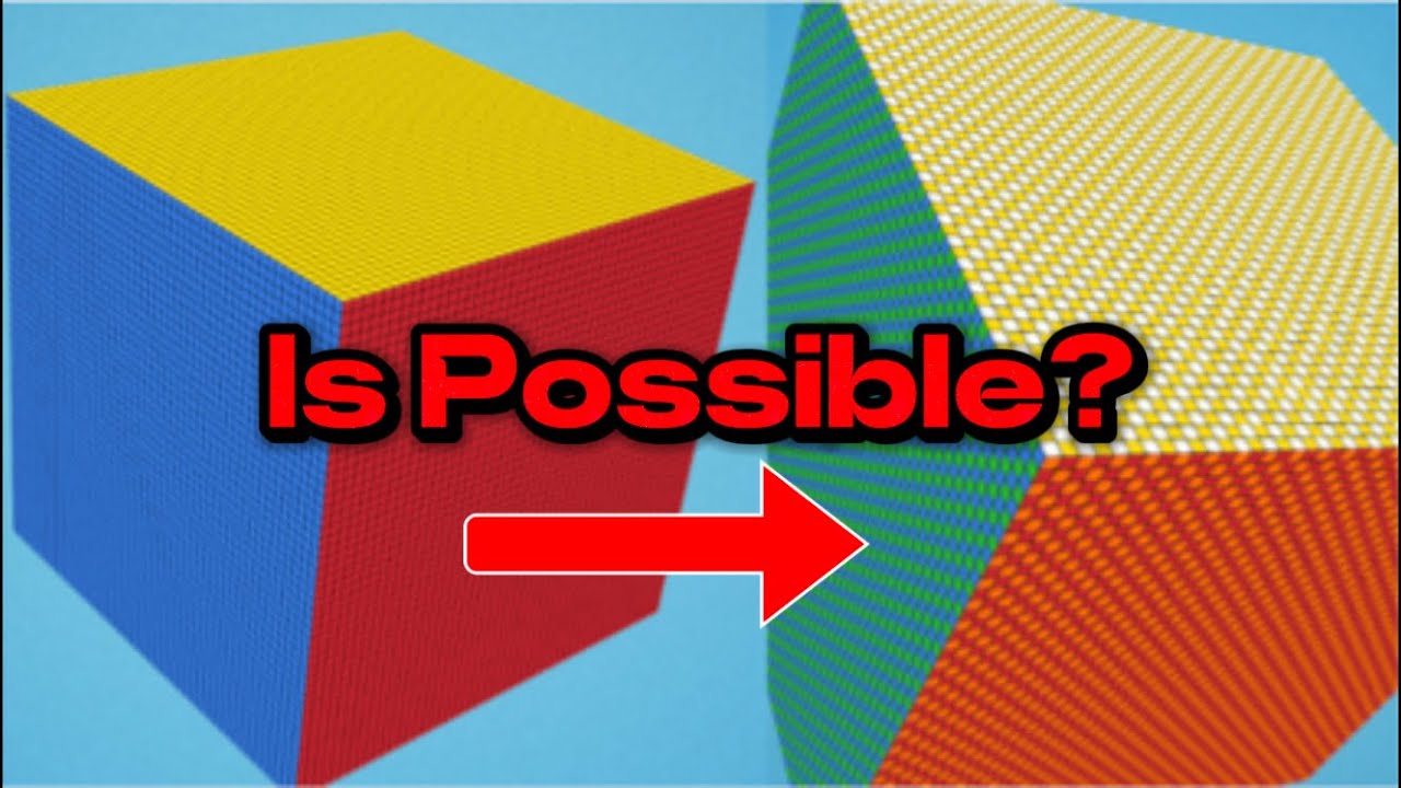 Coolest Pattern On A 49 by 49 Rubik’s Cube! - YouTube