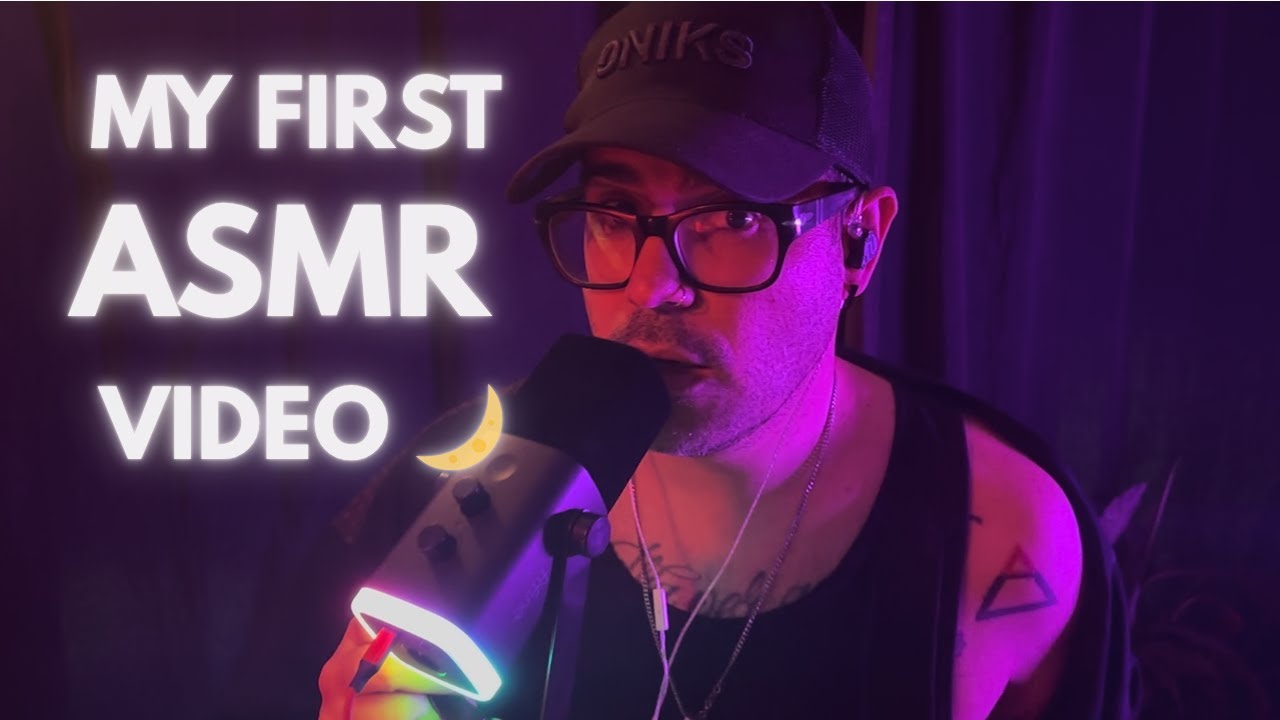 My First ASMR Video 🌙 | Whispered Introduction + Personal Story - YouTube