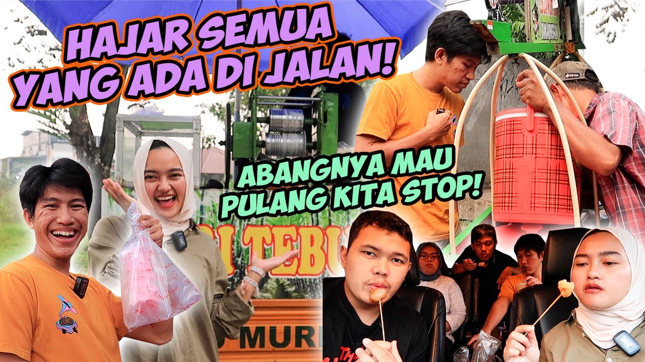 JAJAN PALING RANDOM DI PINGGIR JALAN !! GAK PERNAH AKU LUPAIN !! - YouTube