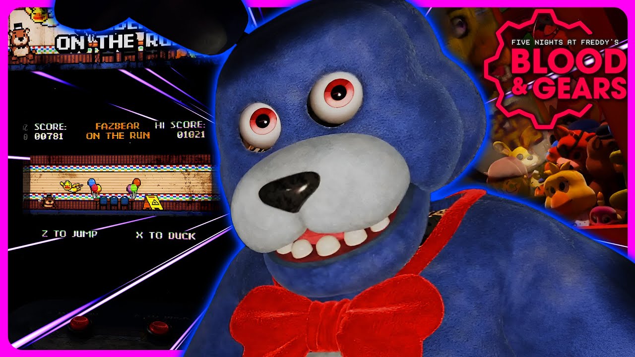 FNAF: Blood & Gears | Freddy Said It's MY TURN On The Arcade! [Full ...