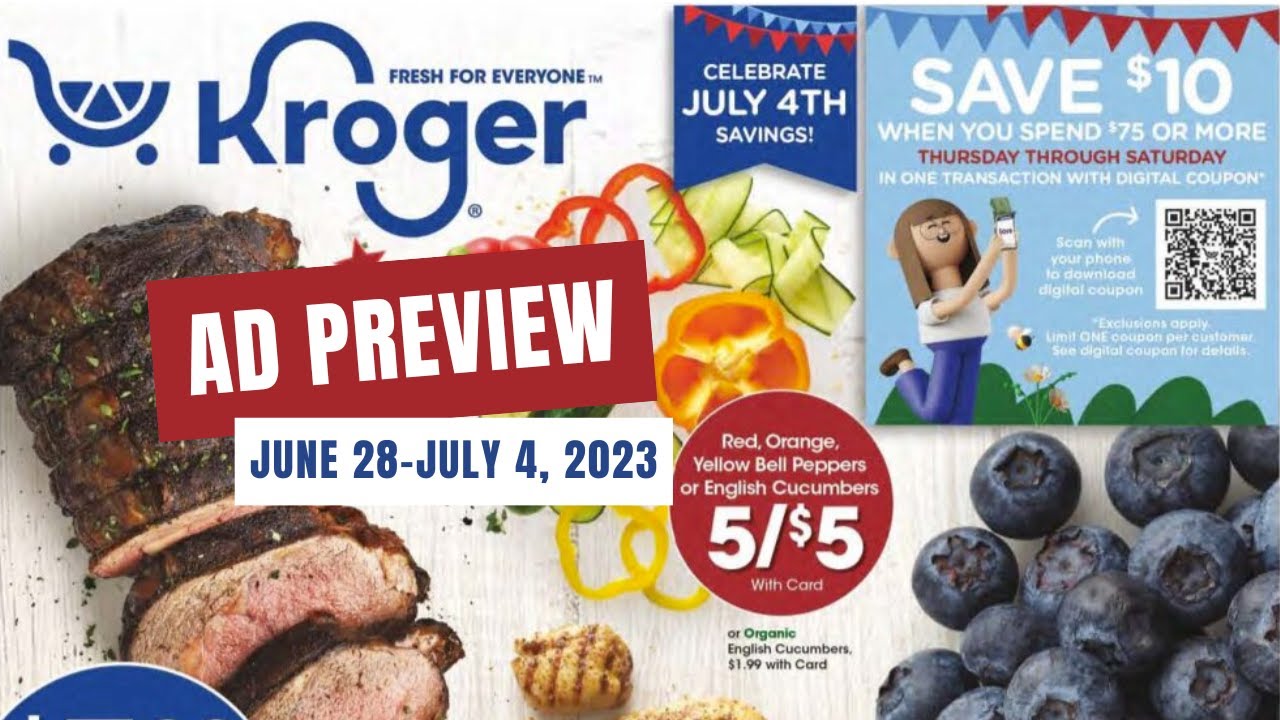 *MORE MEGA?* Kroger Ad Preview for 6/28-7/4 | Mega Sale, Weekly ...