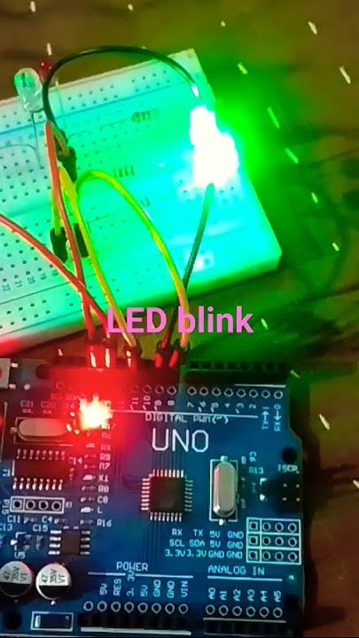 Arduino Uno led blink - YouTube