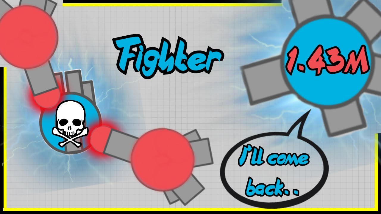 Diep.io - Avenger (Fighter 1.43m - FFA) - YouTube