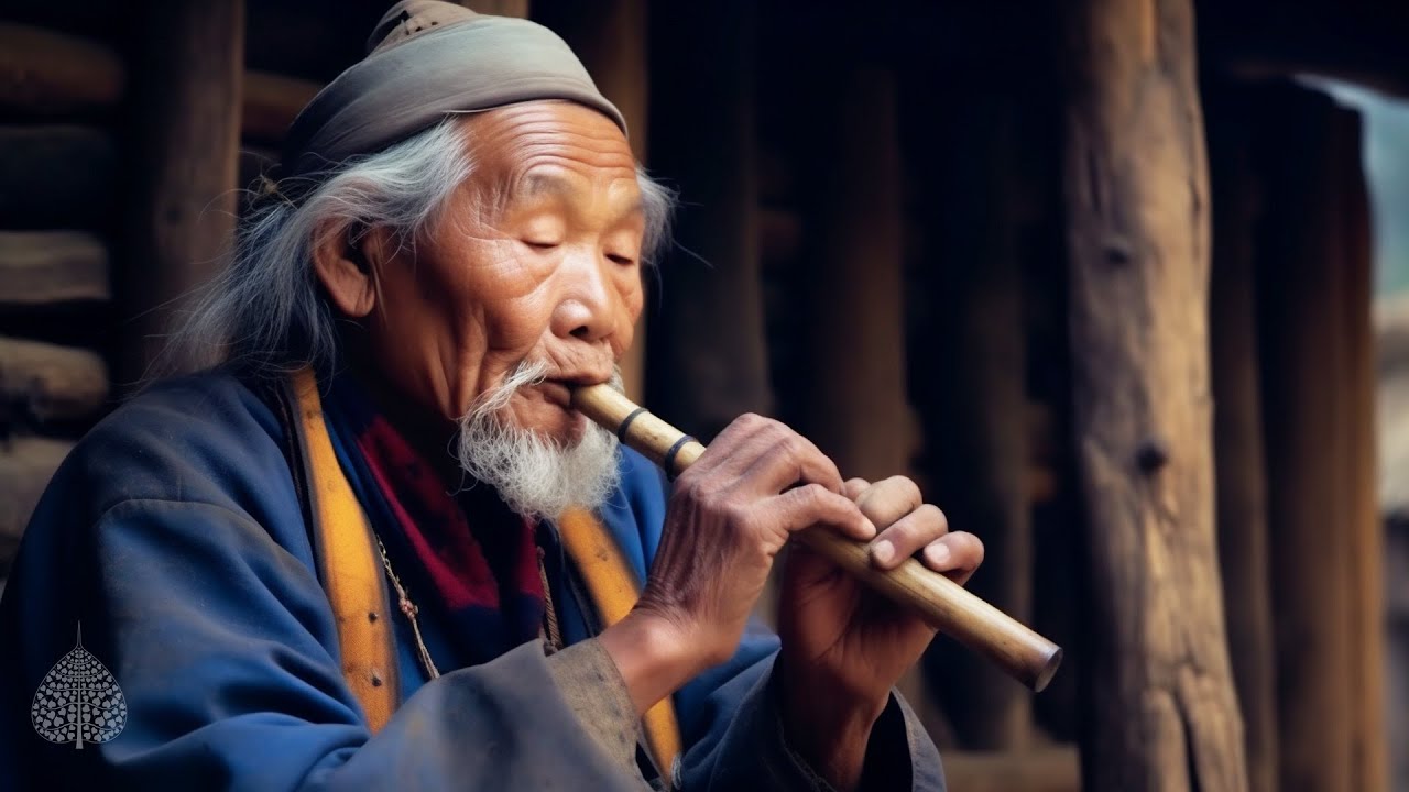 Tibetan Healing Flute | Melatonin And Toxin Release | Eliminate Stress ...